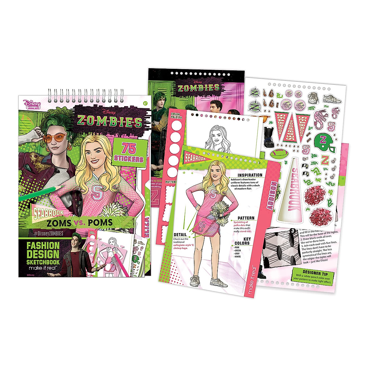Disney Zombies Fashion Design Light Table - Kids' Tracing Light Box & Accessories