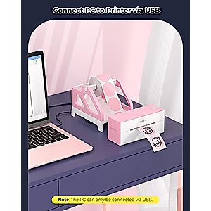 MUNBYN Bluetooth Thermal Label Printer, 4x6 Shipping Label Printer for Shipping Packages, Compatible with iOS, Android, PC, Mac, Chrome OS, Etsy, Ebay, Shopify, Amazon, USPS and More