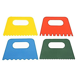 Carykon Paint Scrapers for Art DIY, Pack of 4