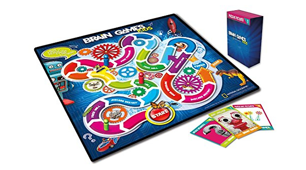 Brain Games Kids - Mind-Bending Family & Party Game