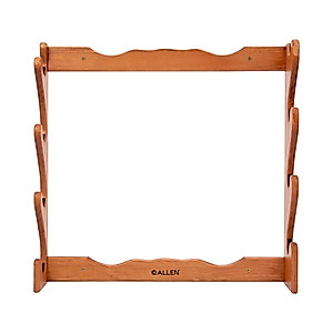 Allen Company unisex adult 4 Gun Collector Gun Rack, Wood, One Size US