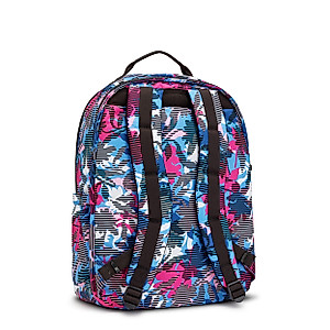 Kipling Women's Seoul Extra Large 17” Laptop Backpack, Durable, Roomy with Padded Shoulder Straps, School Bag, Brilliant Blossoms, 13.5''L x 18.25''H x 7.75''D