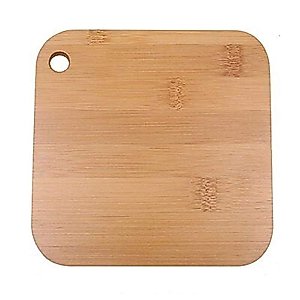GULRUH Wood Cutting Boards for Kitchen, Natural Bamboo Cutting Board Chopping Block Kitchen Baking Bread Fruit Food Supplement Plate Wooden Complementary Tray