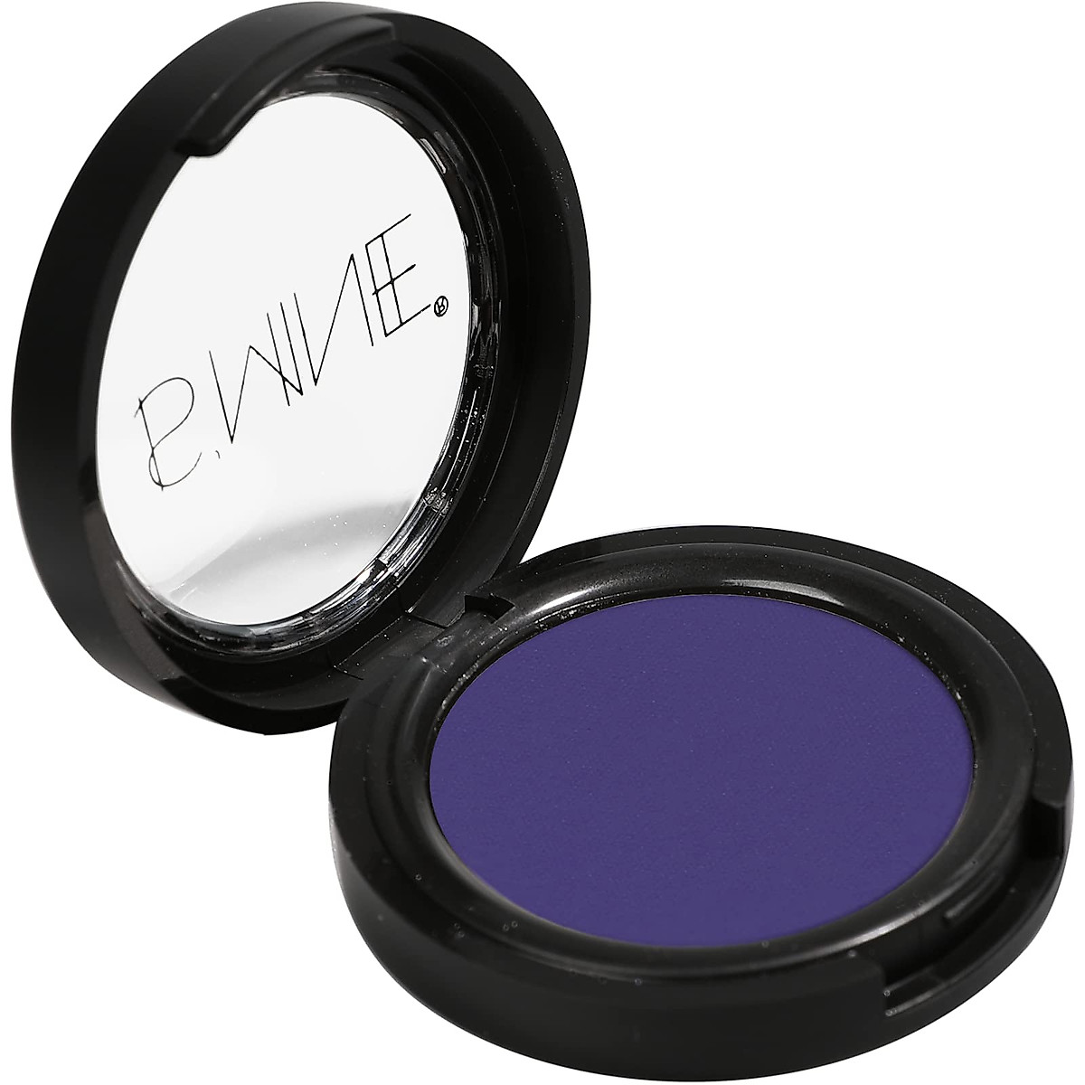 ISMINE Single Eyeshadow Powder Palette, Matte Purple, High Pigment, Longwear Single Eye Makeup for Day & Night