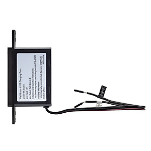 Magnadyne Wall Mount Charging Station, USB-C, USB-A, VPA Sockets, HDMI Pass Through, RV and Automotive Use Wall Plate Included (Black, 4 USB-A Charging Ports)