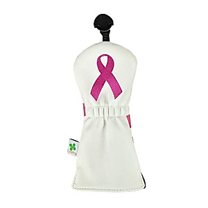 Foretra - Limited Edition F U Cancer Hybrid Headcover - Tour Quality Golf Club Cover - Style and Customize Your Golf Bag