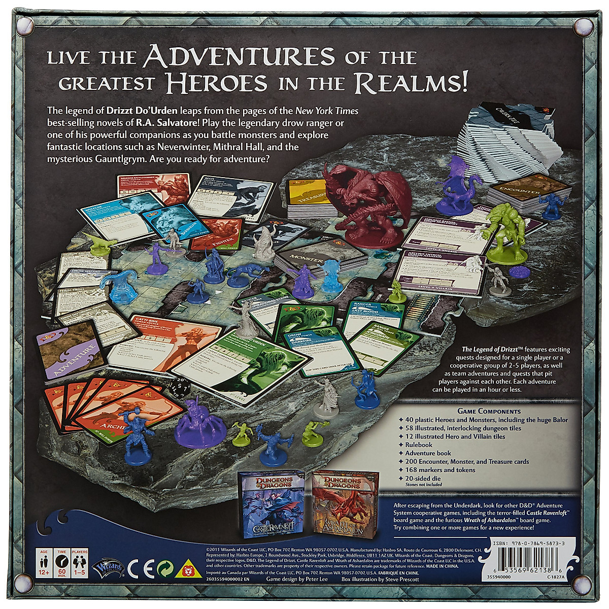 D&D: Legend of Drizzt Board Game