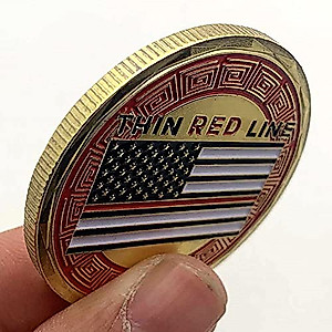 Saint Florian Patron of Firefighter Challenge Coin Gift for Fireman