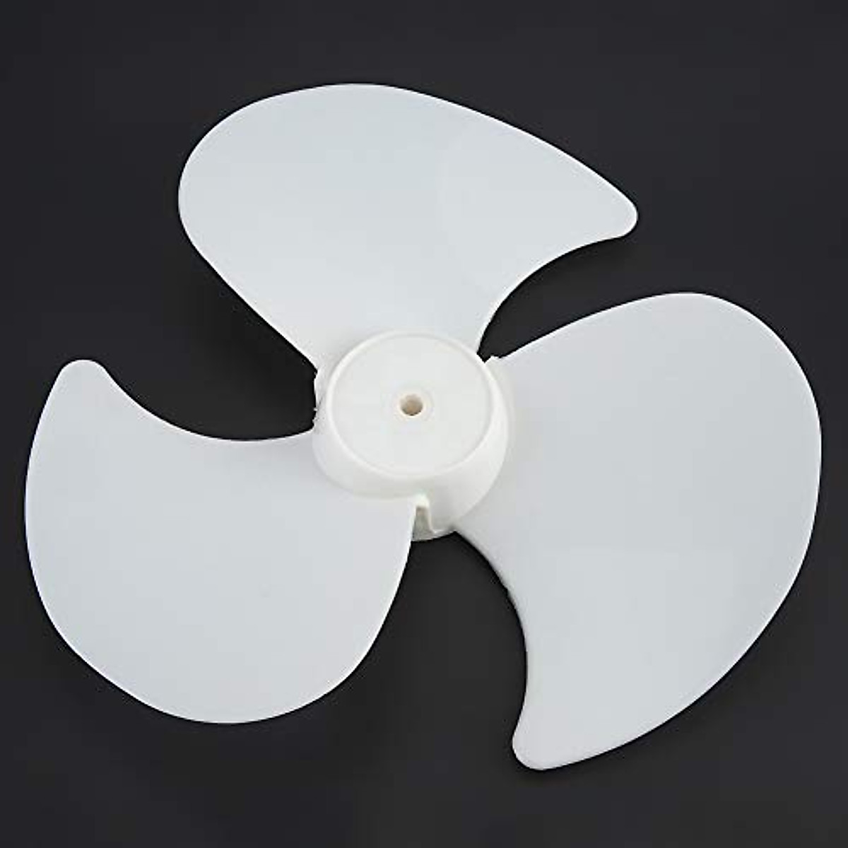 GLOGLOW Plastic Fan Blade, 2Pcs 3 Leaves Plastic Fan Blade Replacement Three Leaves Electric Fan Blades for Household Standing Pedestal Fan