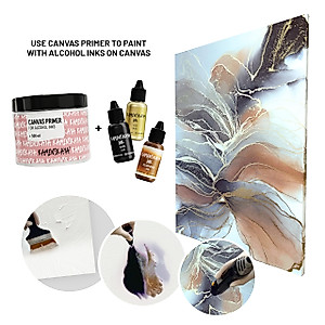 KAMENSKAYA Metallic Alcohol Ink Set: Gold Alcohol Ink, Silver Alcohol Ink, Bronze Alcohol Ink, 0.51 fl oz (15 ml) Each