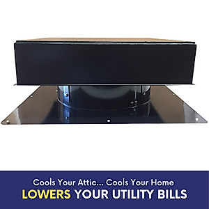 Remington Solar 20 Watt Roof Mount Solar Attic Fan