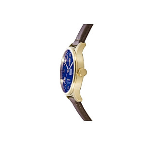 Invicta Men's 15255 "I-Force" 18k Gold Ion-Plated Stainless Steel and Brown Leather Watch