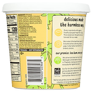 Harmless Harvest Dairy-Free Cup Yogurt - Vanilla 24oz, 24 Oz