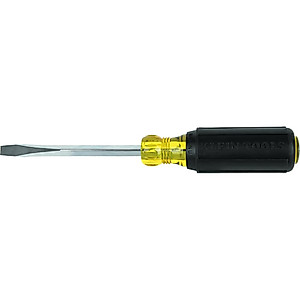 Klein Tools 80031 Screwdriver Set, 5-Piece Kit Includes 2 Slotted, 2 Phillips and 1 Square Tip Screwdriver, Cushion Grip Comfort