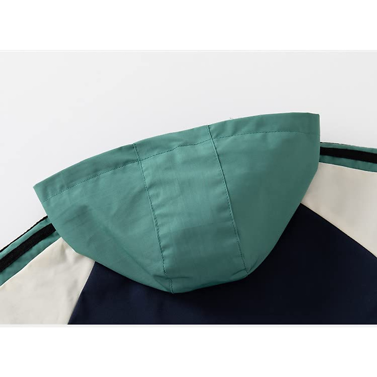 Baby Boys Girls Hooded Water-Resistant Windbreaker Jacket Zipper Coats Fleece Lined Windproof Lightweight Outerwear (Green,90/18-24 M,Unisex,Big Kid,US,Age,18 Months,24 Months)