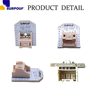 SURPOUF （5PK WR55X11132 WR55X26487 WR55X30603 Refrigerator LED Light Bulb Fits for GE Replaces 3033142 AP5646375 PS4704284 EAP4704284