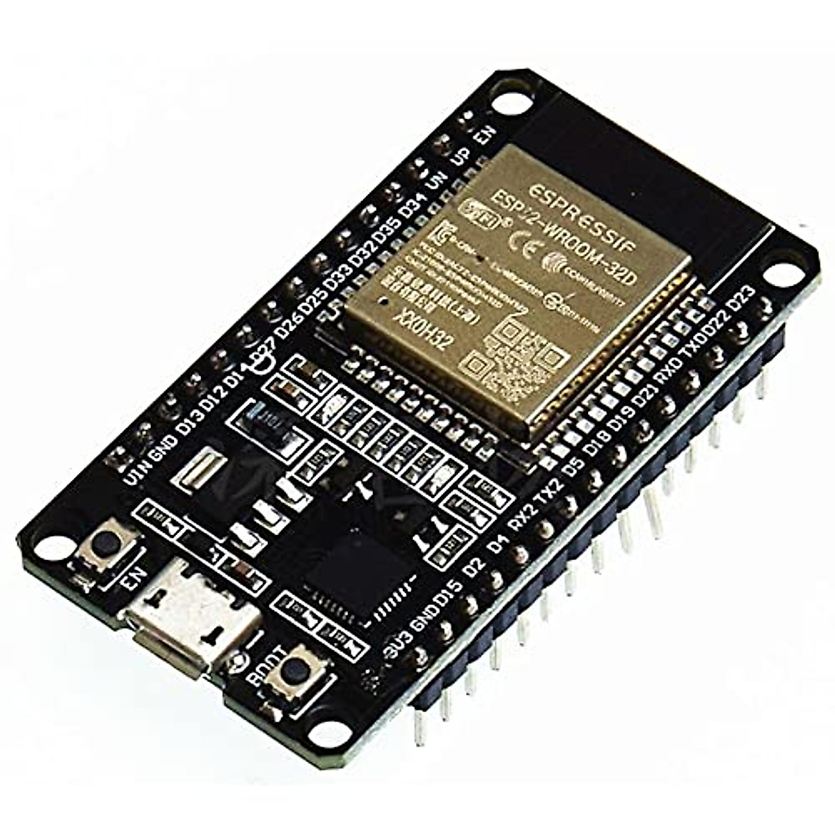 JacobsParts (3-Pack) ESP32 ESP-WROOM-32 ESP-32S Development Board 2.4GHz WiFi & Bluetooth