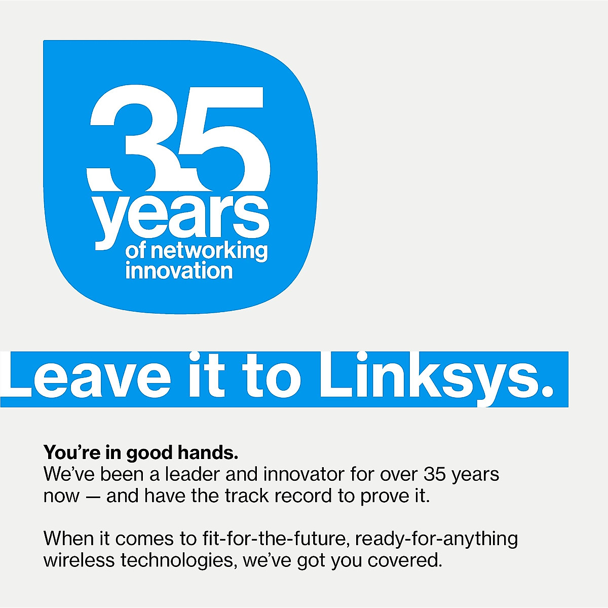 Linksys Velop Pro WiFi 6E Mesh Router - Cognitive Mesh with 6 GHz, 5.4 Gbps Speeds, 9000 sq. ft. Coverage, 200+ Devices - 3 Pack