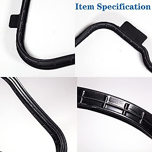 HIHIAV VS50741R Valve Cover Gasket Set &Gasket Maker Compatiable With 2006-2019 Acura, Honda, Civic, ILX, HR-V, 1.8L, 2.0L, L4,VC246G 036-1953 16V, 122cid, 1799cc, 1997cc