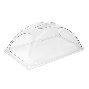 Sterno Clear Dome Chafer Dish Lid, Dual Openings, 3-Pack