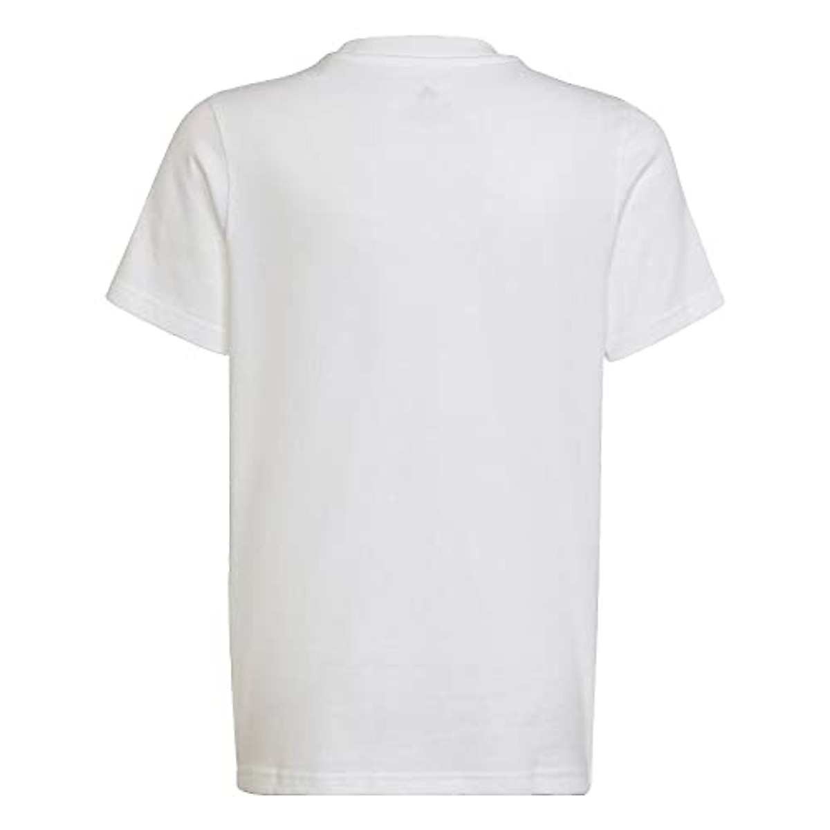 adidas Boys' Soccer Logo Tee, White, Small