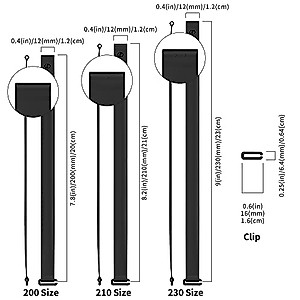 C-Shaped Clip Finger Phone Grip, Sinjimoru Silicone Cell Phone Strap for Phone Case with Clip as Phone Loop Holder for iPhone Case & Samsung Phone. Sinji Loop Clip Black 210