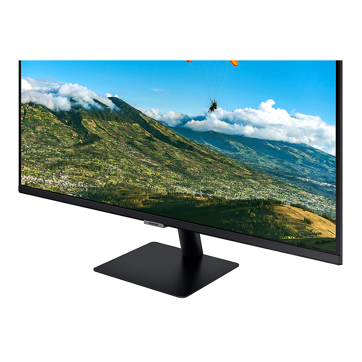 SAMSUNG M5 Series 32-Inch FHD 1080p Smart Monitor & Streaming TV (Tuner-Free), Netflix, HBO, Prime Video, & More, Apple Airplay, Bluetooth, Built-in Speakers, Remote Included (LS32AM500NNXZA)