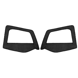 Smittybilt 89615 Denim Black OEM Replacement Soft Top Door Skin, Pair