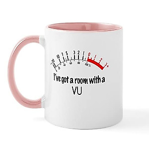 CafePress Room With A VU Mug Ceramic Coffee Mug, Tea Cup 11 oz