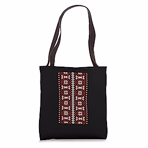 Ukrainian Embroidery Vyshyvanka Print Folk Ethnic Ornament Tote Bag