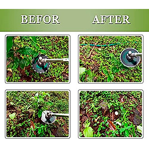 9 × 20T Chainsaw Tooth Brush Blade -2 Pcs Chainsaw Weed Eater Saw Blades with 3 Round Files and 4 Washers for Weed Eater Brush Cutter,Bursh Cutter,String Trimmer,Forester Brush Blade,Weed Wacker