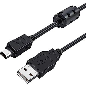 Camulti CB-USB5 CB-USB6 12Pin Camera USB Data Cord Cable for Olympus SZ-10 SZ-11 SZ-14
