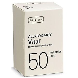 Arkray USA 760050 Glucocard Vital Test Strip, DME (Pack of50)