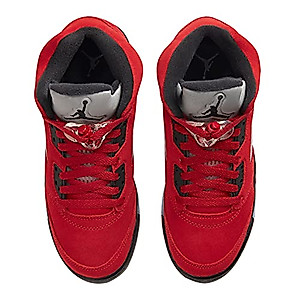NIKE Jordan Youth Air 5 Retro GS 440888 600 Raging Bull 2021 - Size 3.5Y