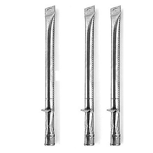 3 Pack Replacement Stainless Steel Burner for Uniflame GBC1030W, GBC1030WRS, GBC1134W, GBC1134WRS, GBC1134WRS-C, GBC1134WS-C, GBC1205W, GBC1205W-C Gas Grill Models