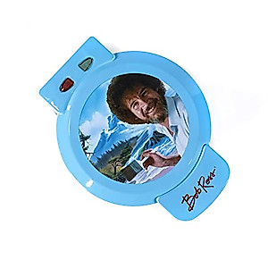 Uncanny Brands Bob Ross Waffle Maker - Bob's Iconic Face on Your Waffles - Waffle Iron