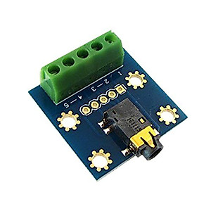 3.5mm Stereo Audio Breakout Board Socket Screw Terminal