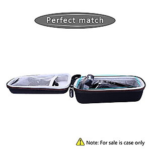 LTGEM Hard Travel Case for Philips Norelco Men Shaver Razor 2100/2300/3500/6800/3100/5500/5100/5300/5700/6880 Wet Electric Shaver, S6880/81