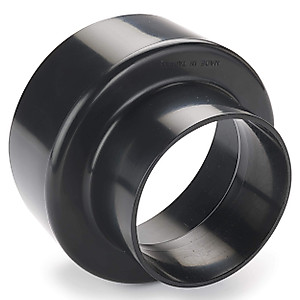 WoodRiver Dust Connection Modular Step Dust Collection Fitting 4” to 1”