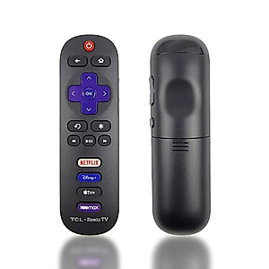 Ceybo OEM 21001-00071 Remote Control for TCL Roku TV Includes Netflix, Disney+, Apple TV & HBOMax Shortcuts 32S327, 32S335, 43S433, 43S435, 50S435, 55S435, 65S435