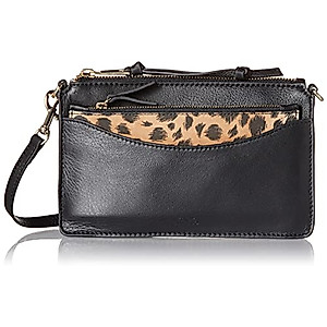 Vince Camuto womens Greer Crossbody, Black Multi, One Size US