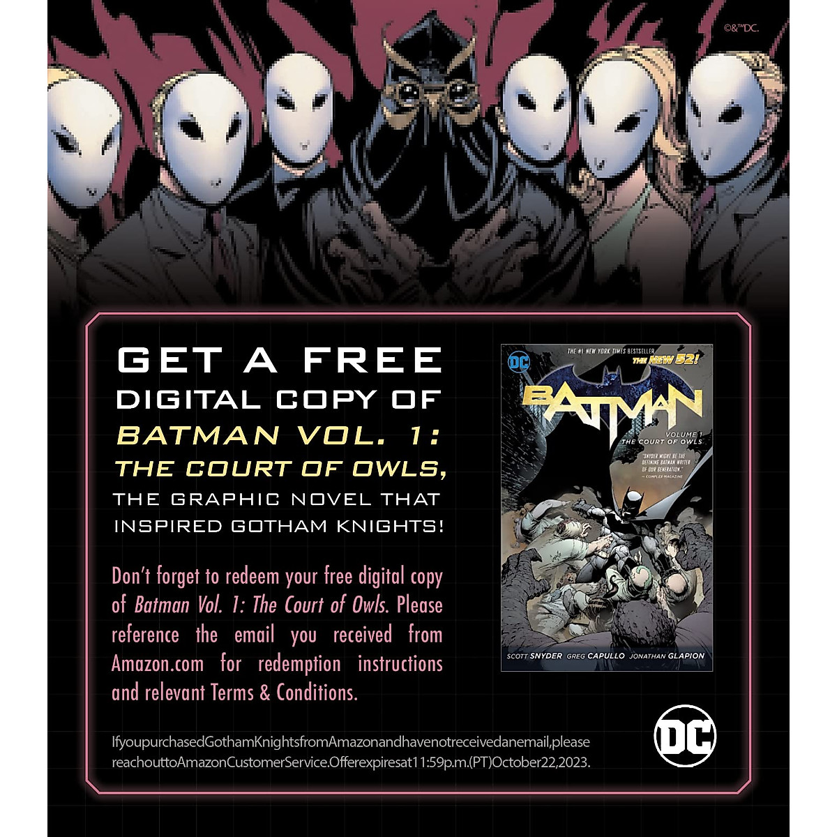 Gotham Knights Standard Edition – Xbox Series X [Amazon Exclusive]