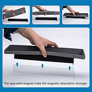 30" Stove Top Shelf Silicone Stove Top Shelf Magnetic Shelf for Kitchen Stove, Spice Rack Organizer Kitchen Shelf Over The Shelf Top, Kitchen Gadgets for Organization and Storage