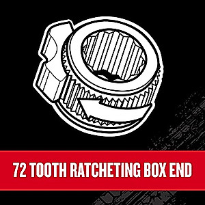 Craftsman V-SERIES Combination Ratchet Wrench Set, MM, 8 Piece (CMMT87375V)
