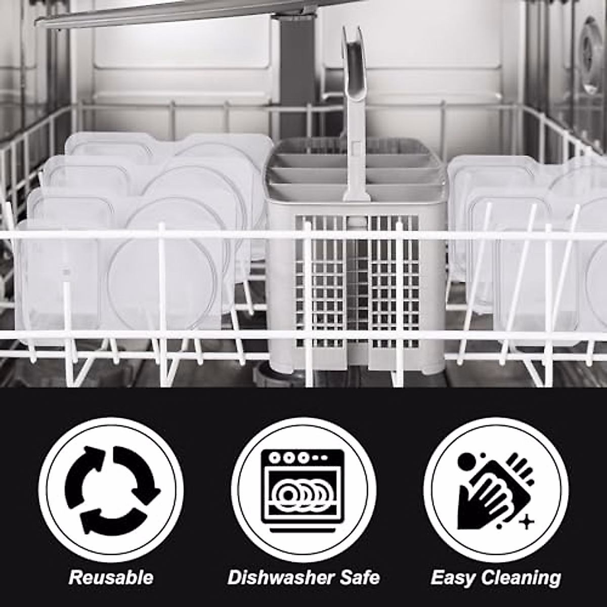 30PCS Double Compartment Condiment Containers with Lids, Portable Reusable Sauce Container Dressing Containers with Lids for Dip, Condiment, Sauce, Sampling and Travel Snacks