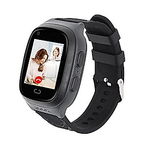 4G Kids Smart Watch GPS Tracker - Smartwatch with Two Way Call Video Calling 7 Puzzle Games Voice Chat SOS School Mode Pedometer Wi-Fi Location Touch Screen Alarm Clock Smartwatches for Boys Girls