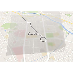 Transparent Sticky Note Pads, 75mm Square, Pack of 10