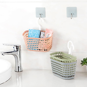 Cabilock Shower Organizer Hanging Shower Storage Shower Shampoo Holder Toiletry Bag Bin Hanging Shower Basket Bathroom Tote Sink Candy Kitchen Storage Organizer Cart Take a Bath