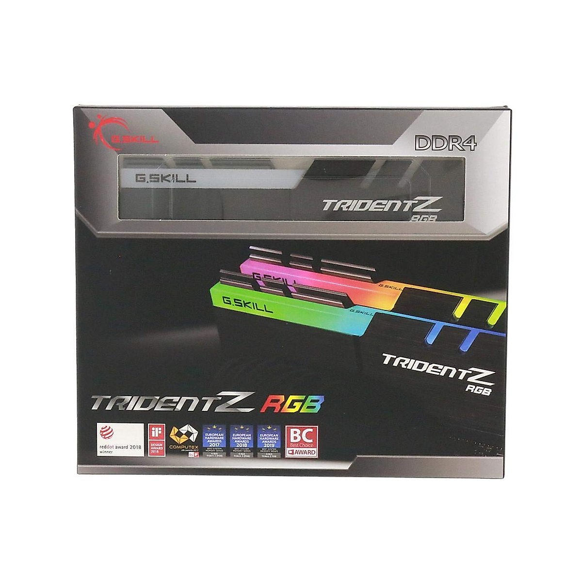 G.SKILL Trident Z RGB Series (Intel XMP) DDR4 RAM 64GB (2x32GB) 3200MT/s CL16-18-18-38 1.35V Desktop Computer Memory UDIMM (F4-3200C16D-64GTZR)