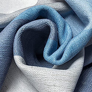 Well Woven Kids Rugs Twilight Rainbow 5' x 7' Blue Modern Printed Machine Washable Area Rug